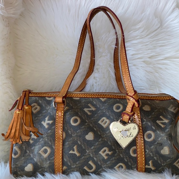 Dooney & Bourke | Bags | Dooney Bourkemimi Barrel Vintage Bagcolor ...